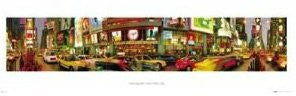 Times Square (Street Level) (12x36) - ARC00012 – GLOBAL PRINTS