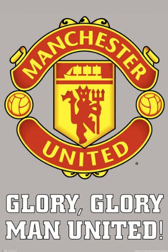 SPT36580 Manchester United Club Crest 24X36 – GLOBAL PRINTS